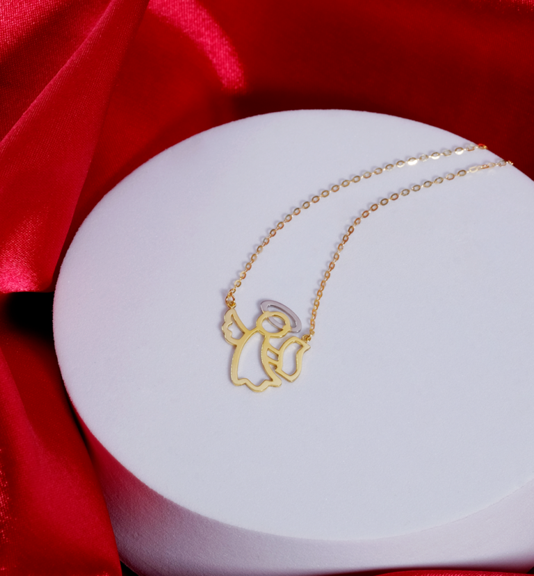 Archangel Gabriel Necklace – Oro China Jewelry